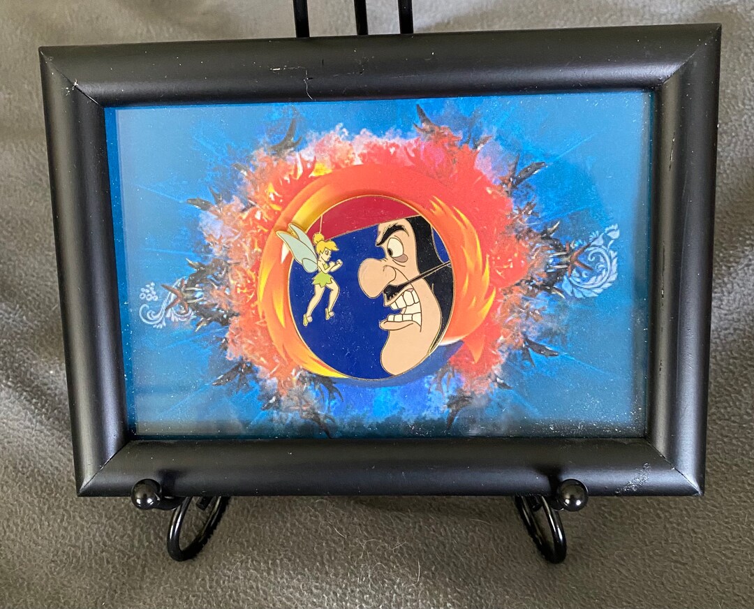 Tinker Bell and Captain Hook - Etsy
