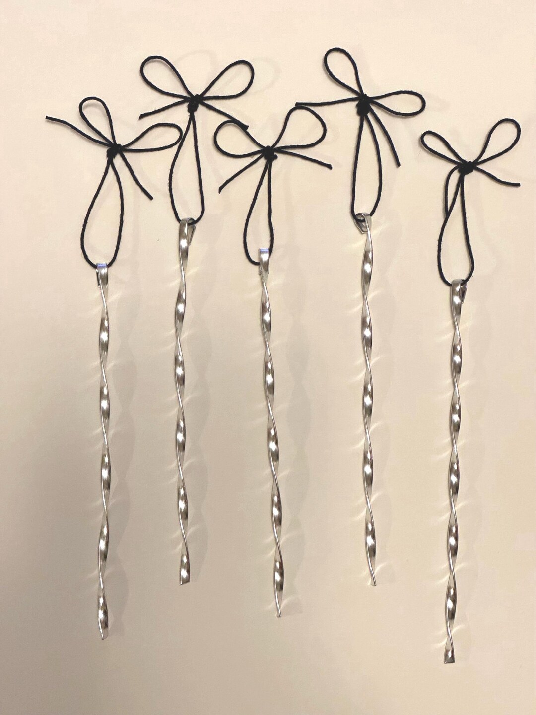 Old Fashioned Icicle Ornament (5 Pack) - Etsy