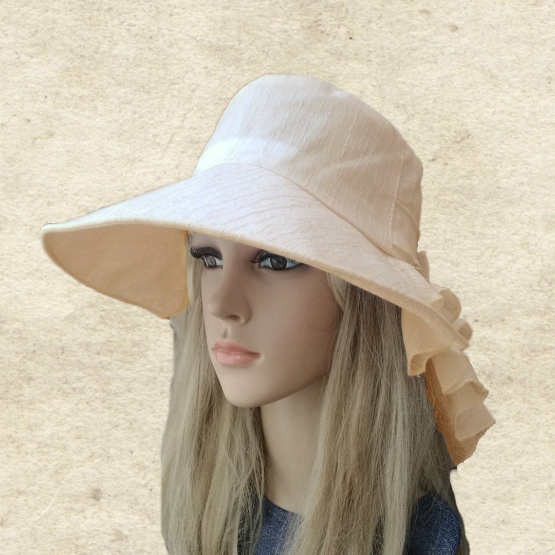 Polyester Sun Hat: Women's Summer Beach Hat - Etsy