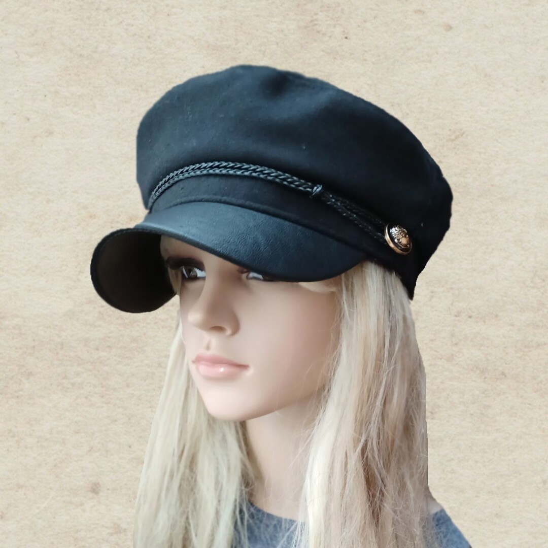 Women's Cap Hat Black Cap Women Fashion Womens Hat Hat - Etsy