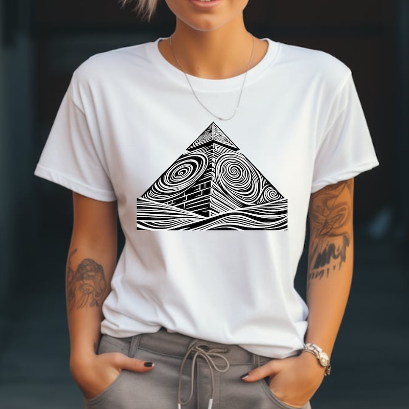Pyramids T Shirt - Etsy