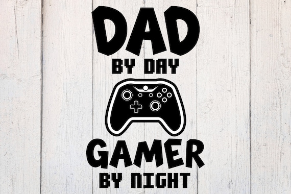 Gamer Dad SVG Father SVG Father's Day Svg Gaming Dad - Etsy Australia