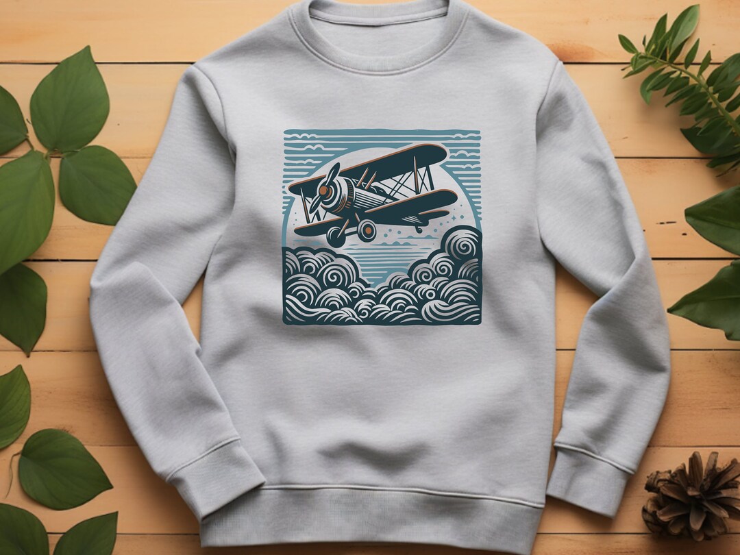 Plane Sweater. Aviation Gift. Pilot Sweater. Flight Lover Gift ...