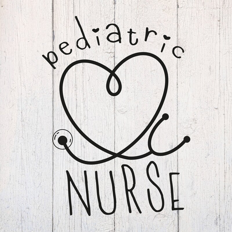 Pediatric Nurse Svg - Etsy