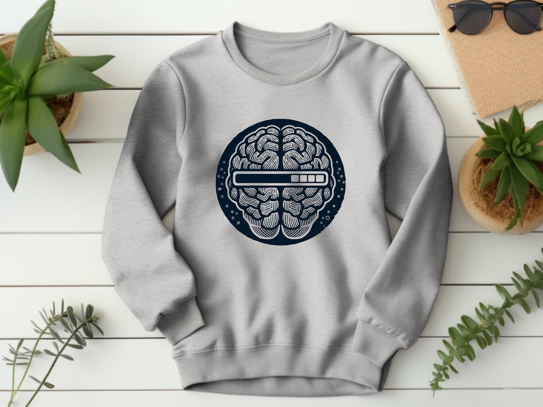 Brain Sweater. Brain Gift. Geek Sweater. Nerd Sweater. Nerd Gift ...