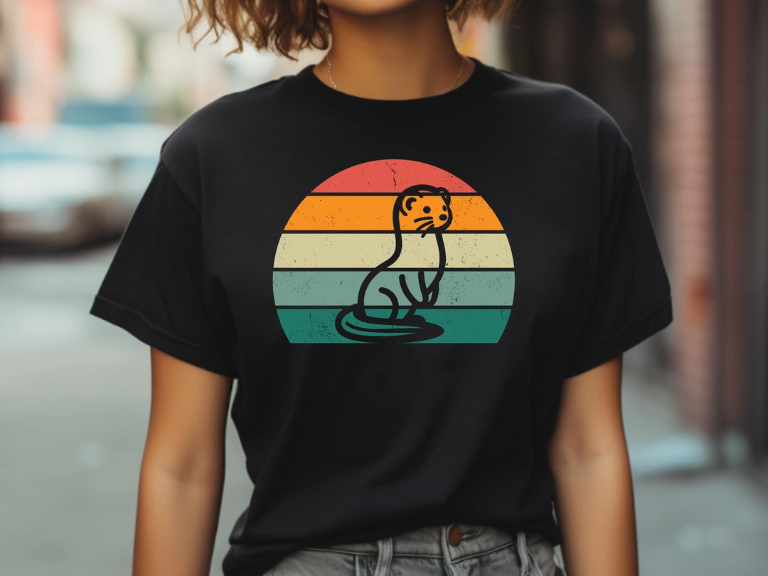 Weasel Shirt. Weasel Gift. Weasel Lover Tee. Animal T-shirt. Animal ...