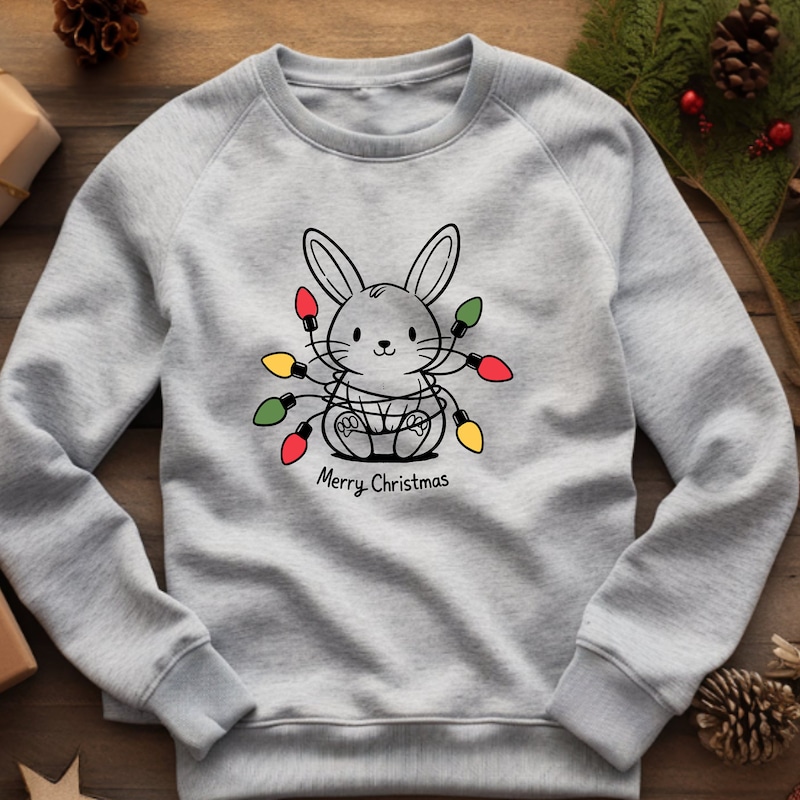 Rabbit Sweater - Etsy