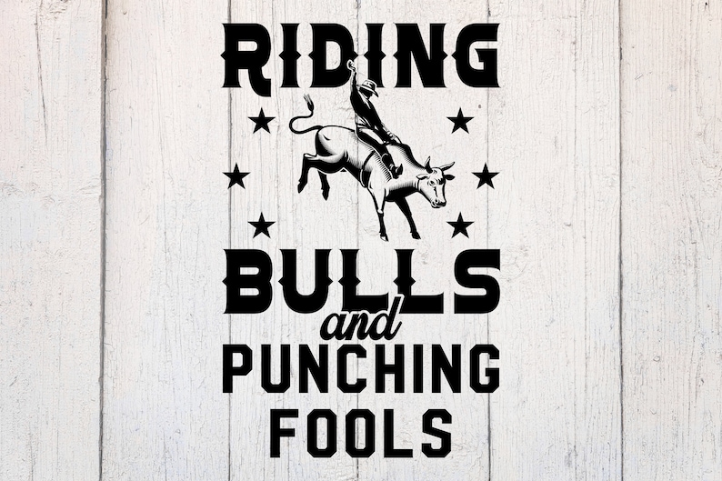 Bull Riding Svg Rodeo Svg Cowboy Svg Bull Rider Svg Bull | Etsy