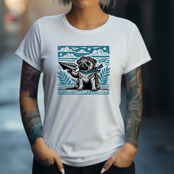Pug T Shirt - Etsy