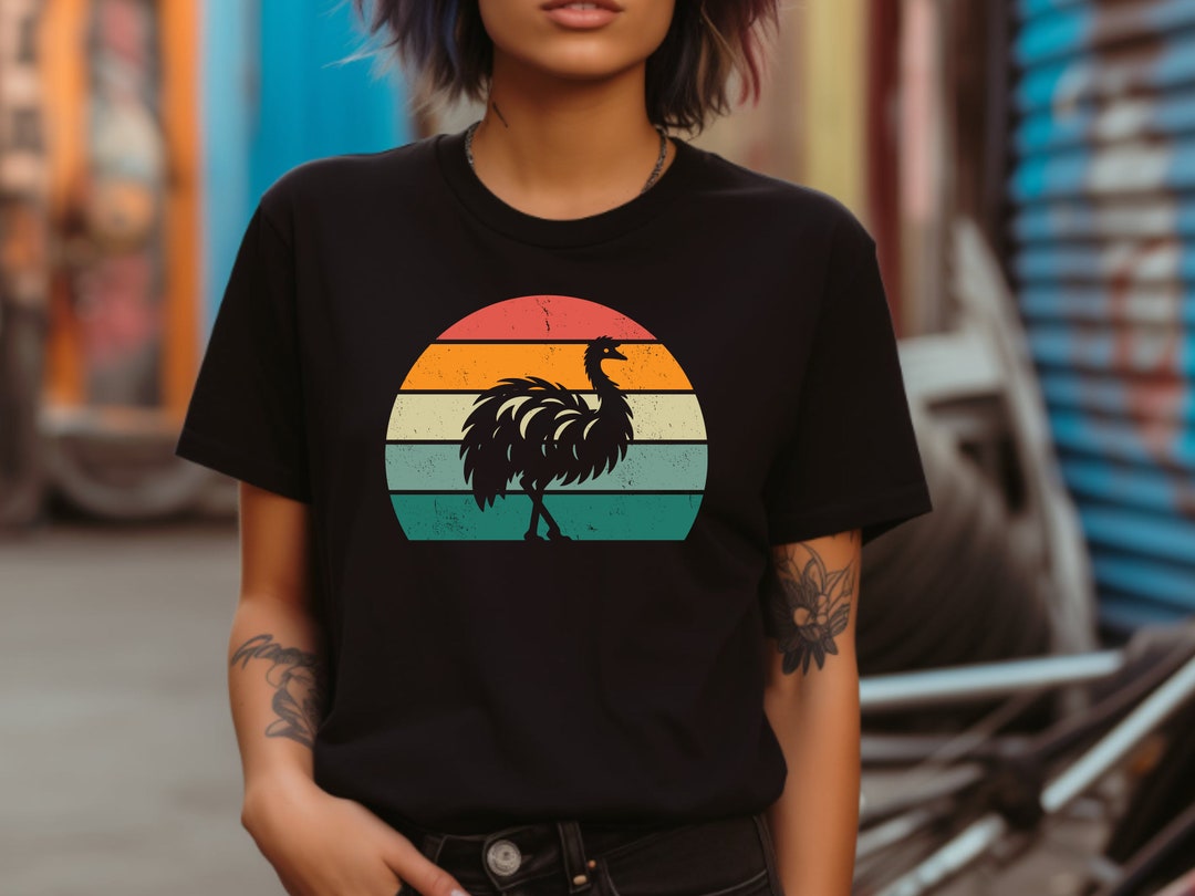 Emu Shirt. Emu Gift. Emu Lover Tee. Emu Bird Shirt. Bird Lover Gift ...