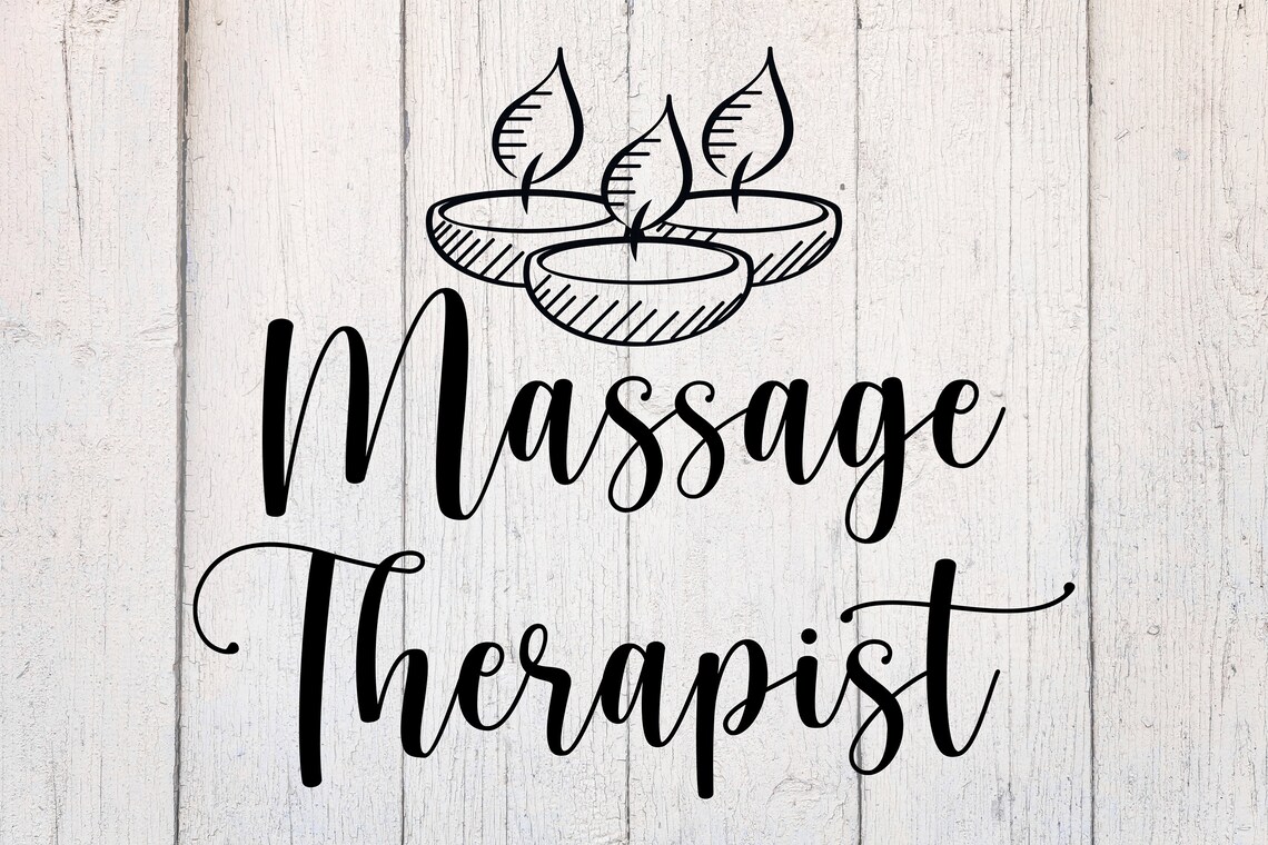 Massage Therapist SVG Massaging Svg Massage Svg Wellness | Etsy
