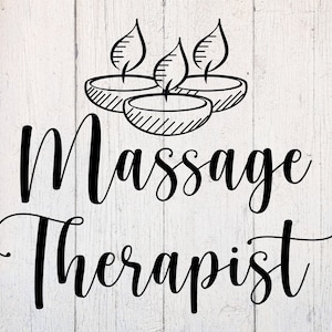 Massage Therapist SVG Massaging Svg Massage Svg Wellness | Etsy