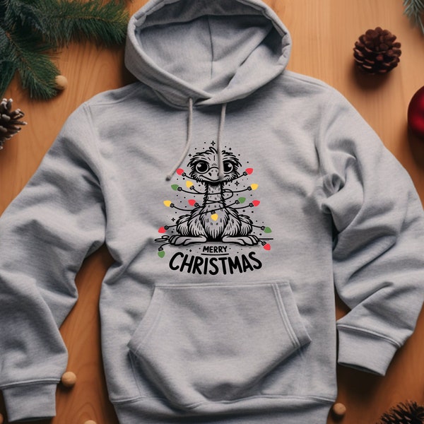 Christmas Emu Hoodie - Etsy