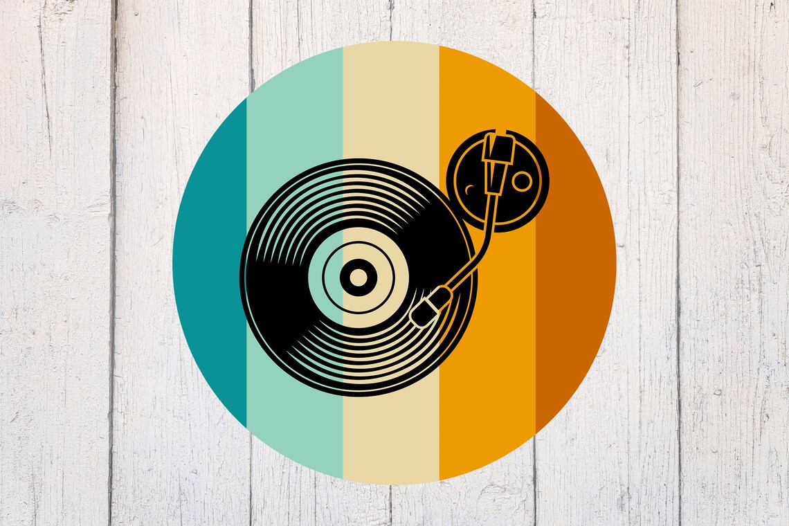 Vinyl SVG Dj Svg Musician Svg Record Player Svg Cut File - Etsy