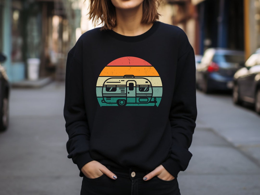 Caravan Sweater. Caravan Gift. Travel Sweater. Camper Sweater. Camper ...