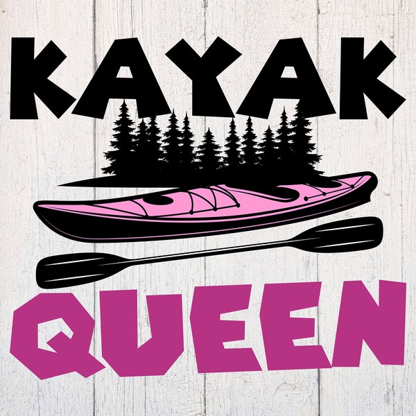 Kayaking Svg - Etsy