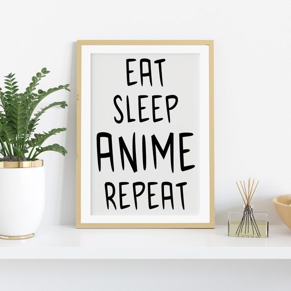 Anime Printable Manga Poster Anime Wall Art Anime Fan Gift | Etsy