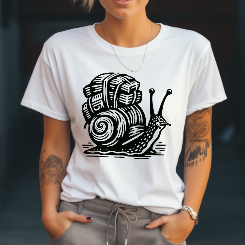 Snail Tshirt - Etsy