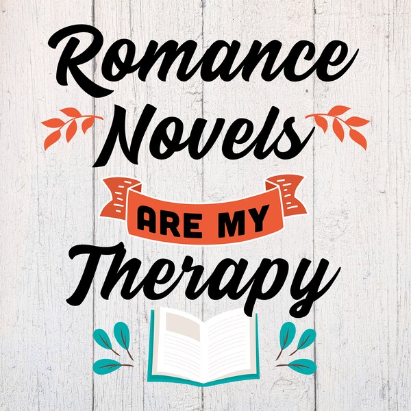 Romance Reader Svg - Etsy