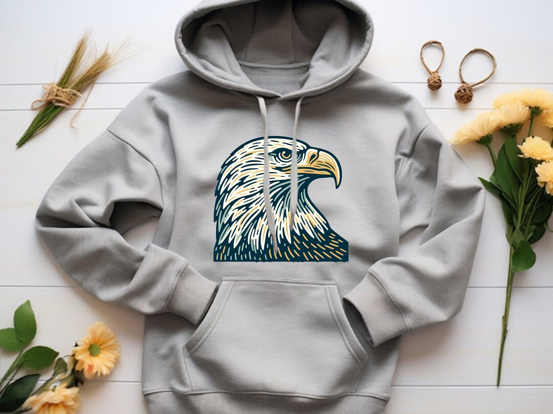Bald Eagle Hoodie. Bald Eagle Gift. Eagle Sweatshirt. Eagle Lover Gift ...