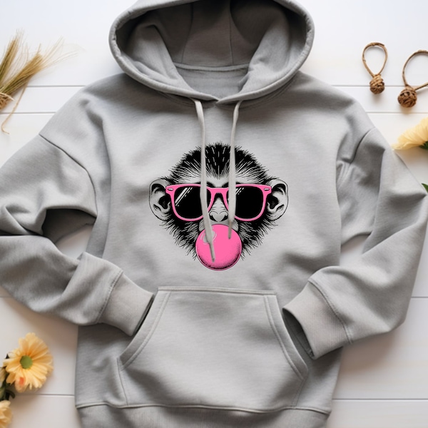 Monkey Sweatshirt - Etsy