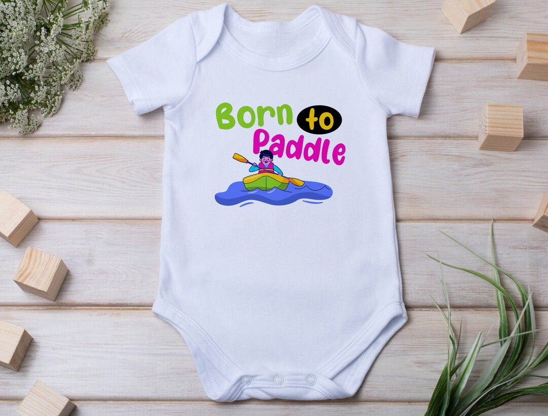Baby Kayak Fan Bodysuit Kayak Fan Gift Canoeing Bodysuit - Etsy