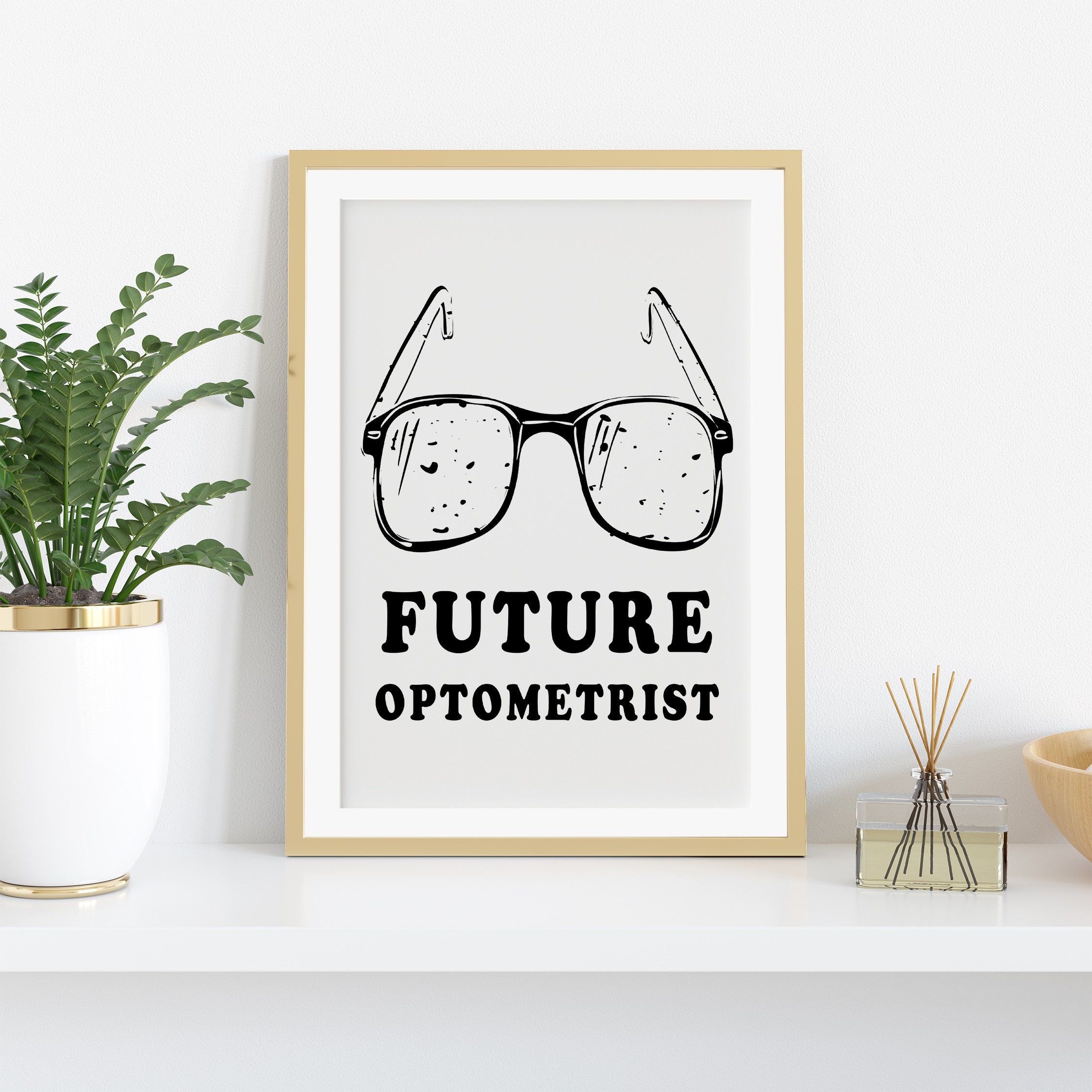 Optometry Poster Optometrist Print Optometry Printable | Etsy