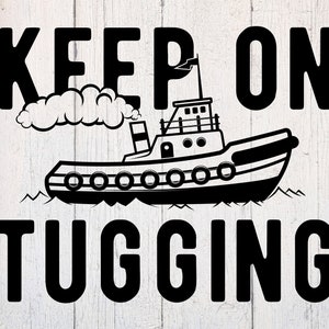 Tug Boat Svg Tugging Svg Tugboat Svg Tug Boat Cut File Dxf | Etsy Canada