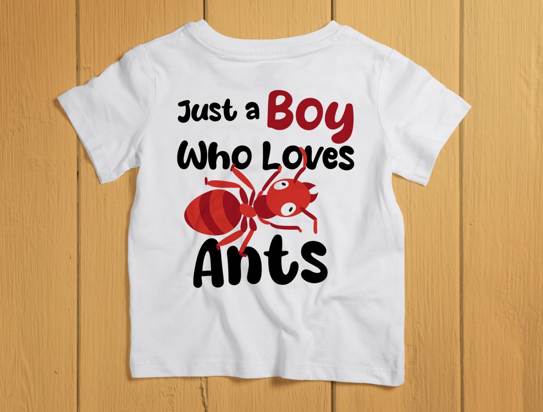 Kids Ants Shirt. Toddler Ants Gift. Ant Shirt. Kids Tee. Funny Ant T ...