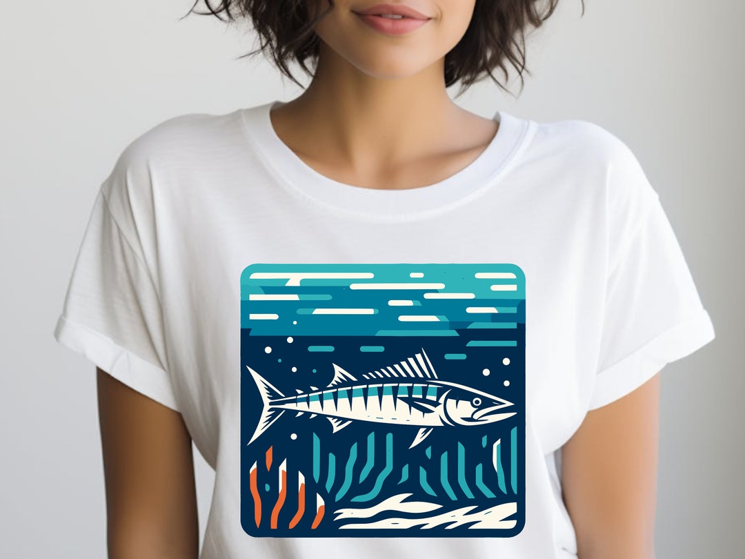 Tuna Shirt. Tuna Gift. Ocean Shirt. Ocean Gift. Underwater T-shirt ...
