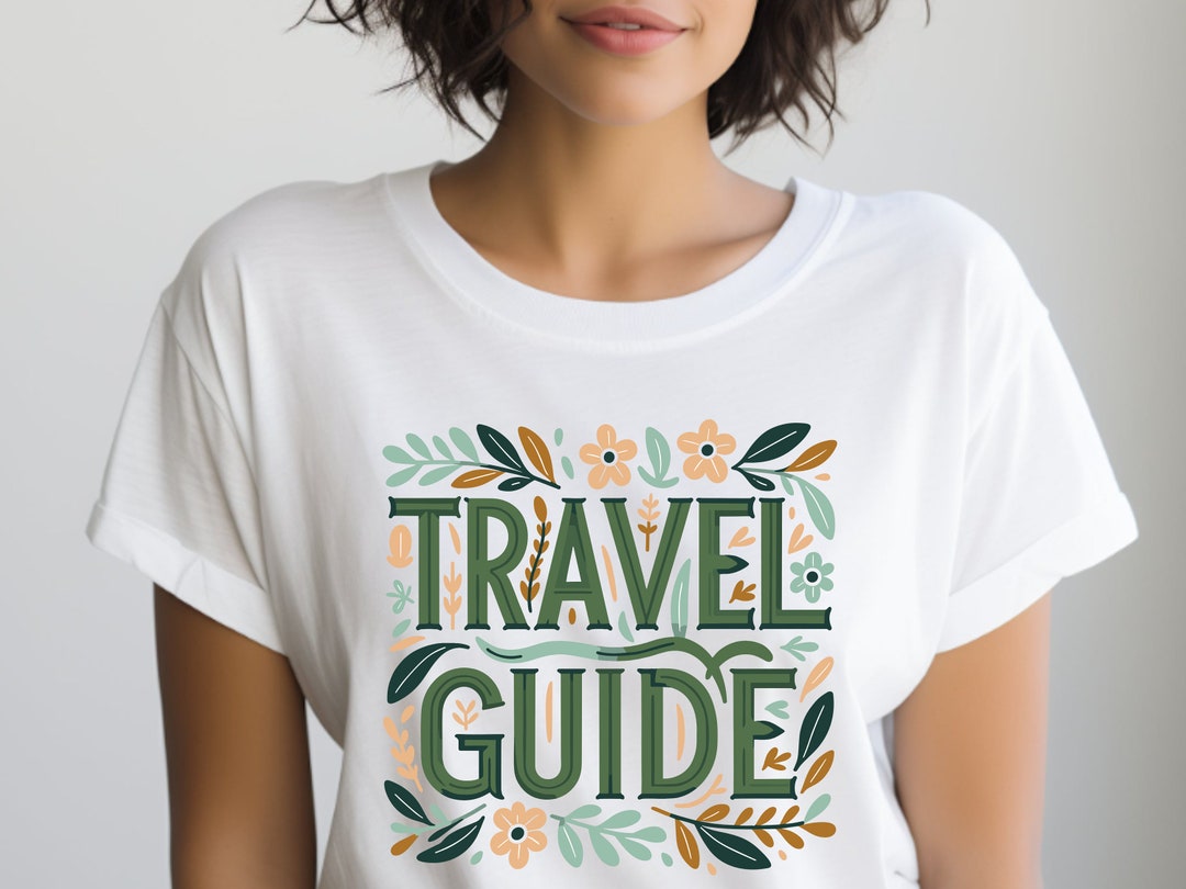 Travel Guide Shirt. Travel Guide Gift. Traveler Tee. Tour Guide Shirt ...