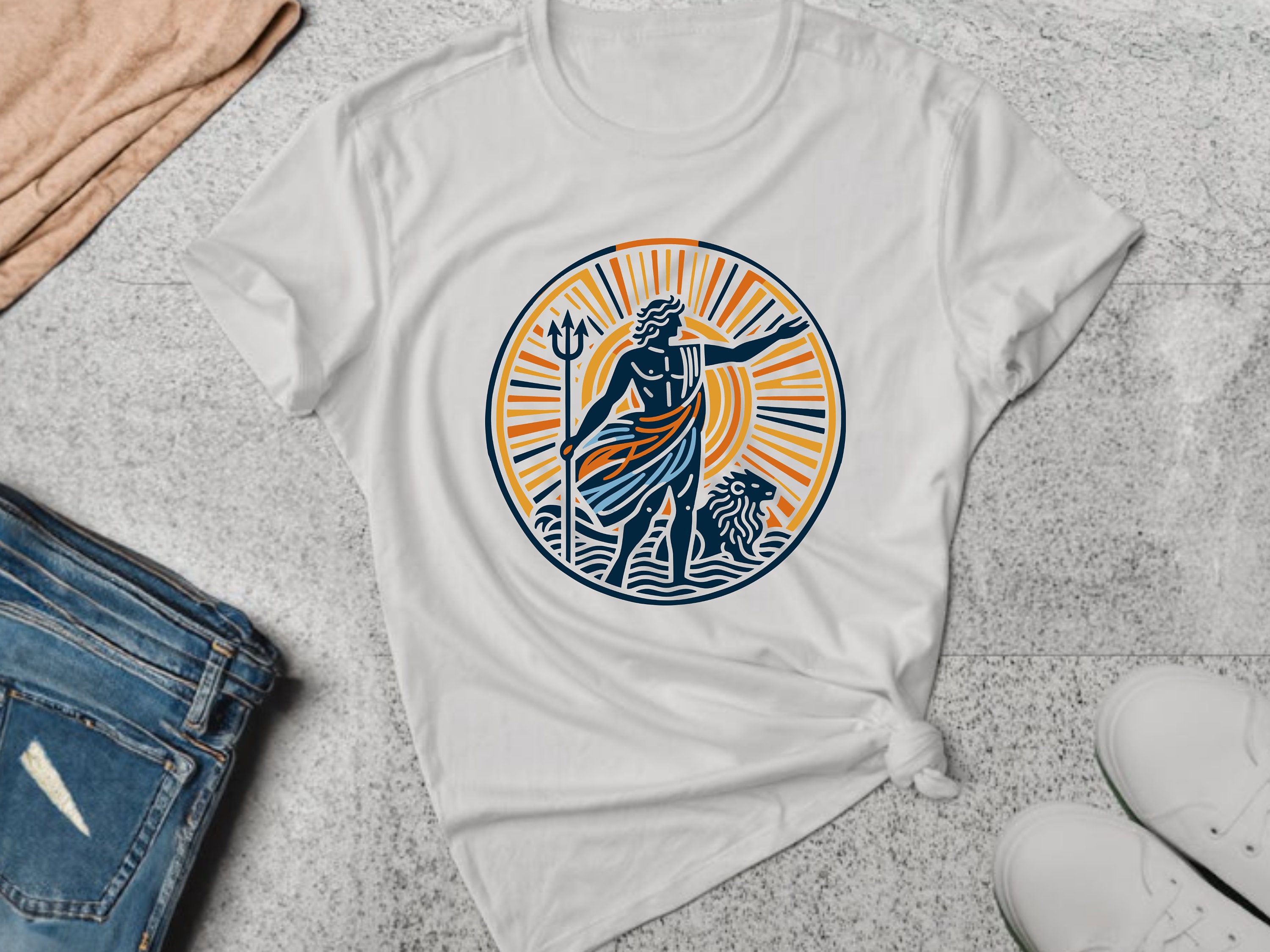 Greek God Shirt. Poseidon Shirt. Mythology Shirt. Greek Mythology Gift ...