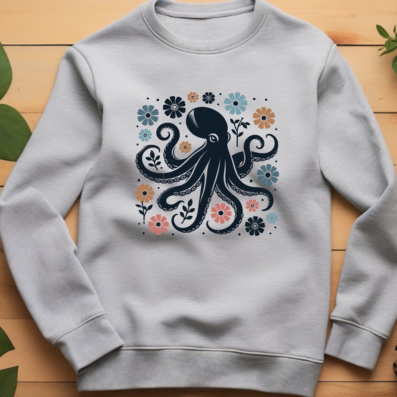 Octopus Sweater - Etsy