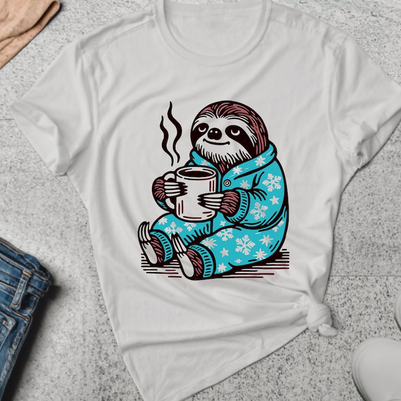 Sloth Shirt - Etsy