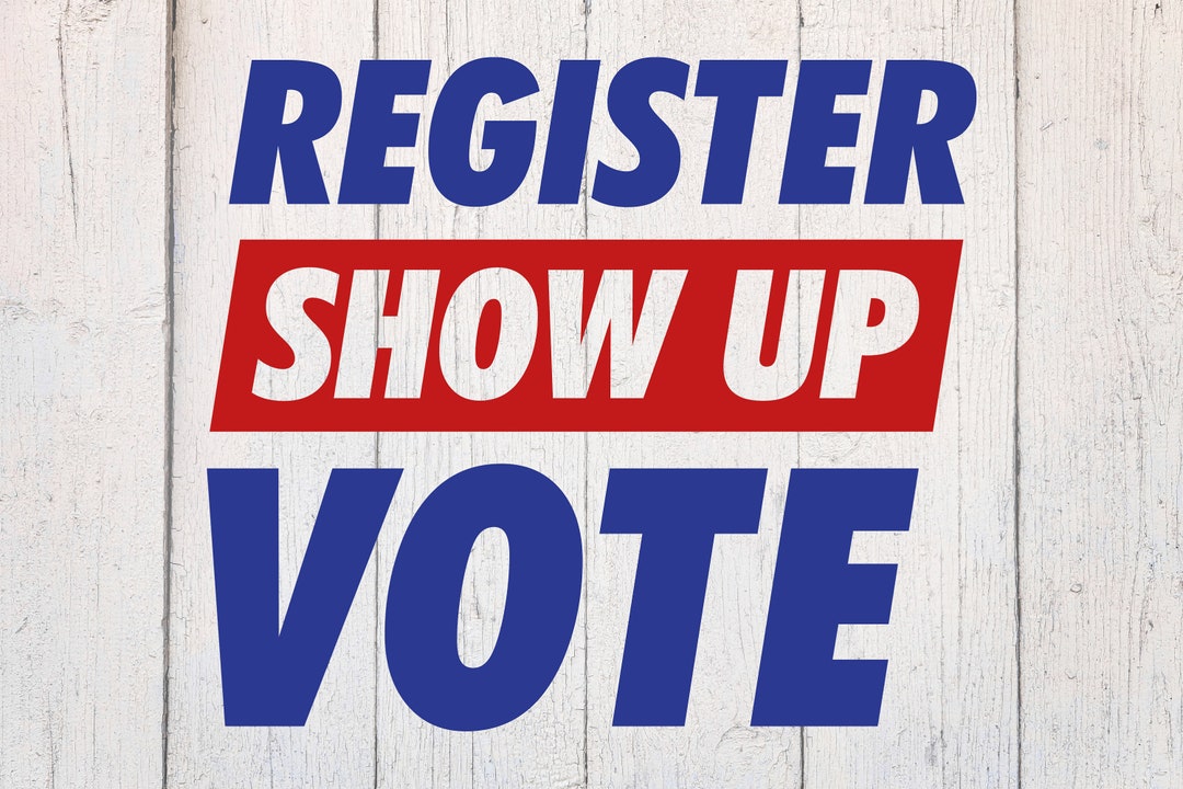 Voter SVG. Register Vote Svg. Voting Svg. Political Svg. Cut File Dxf ...