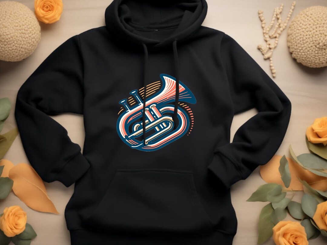 Trombone Hoodie. Trombone Gift. Trombone Sweatshirt. Musician Hoodie ...