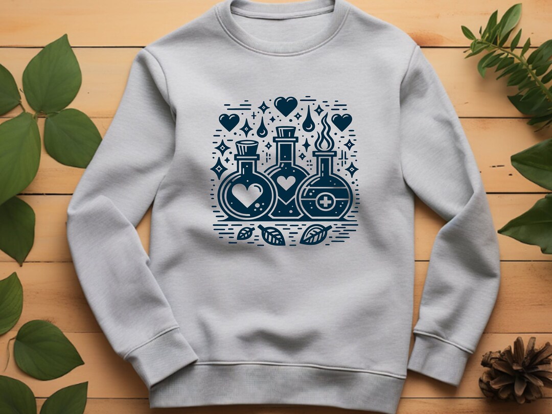 Gamer Sweater. Gamer Gift. Potion Sweater. Pixel Art Gift. Gaming ...