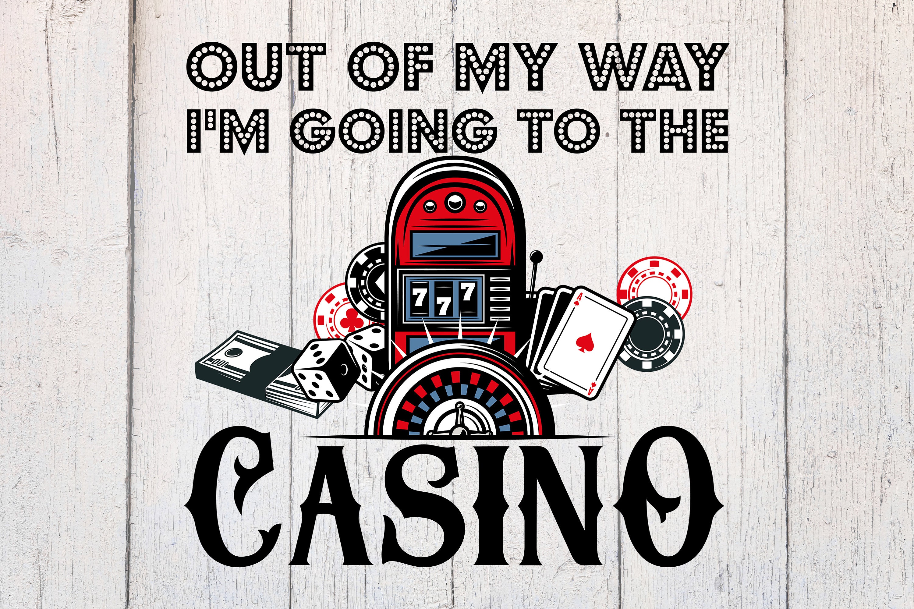 Casino Svg. Las Vegas Svg. Gambler Svg. Gambling Svg. Casino Cut File ...