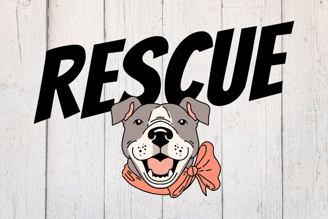 Rescue Dog SVG. Rescue Animal Svg. Dog Lover Svg. Dog Owner Svg. Cut ...