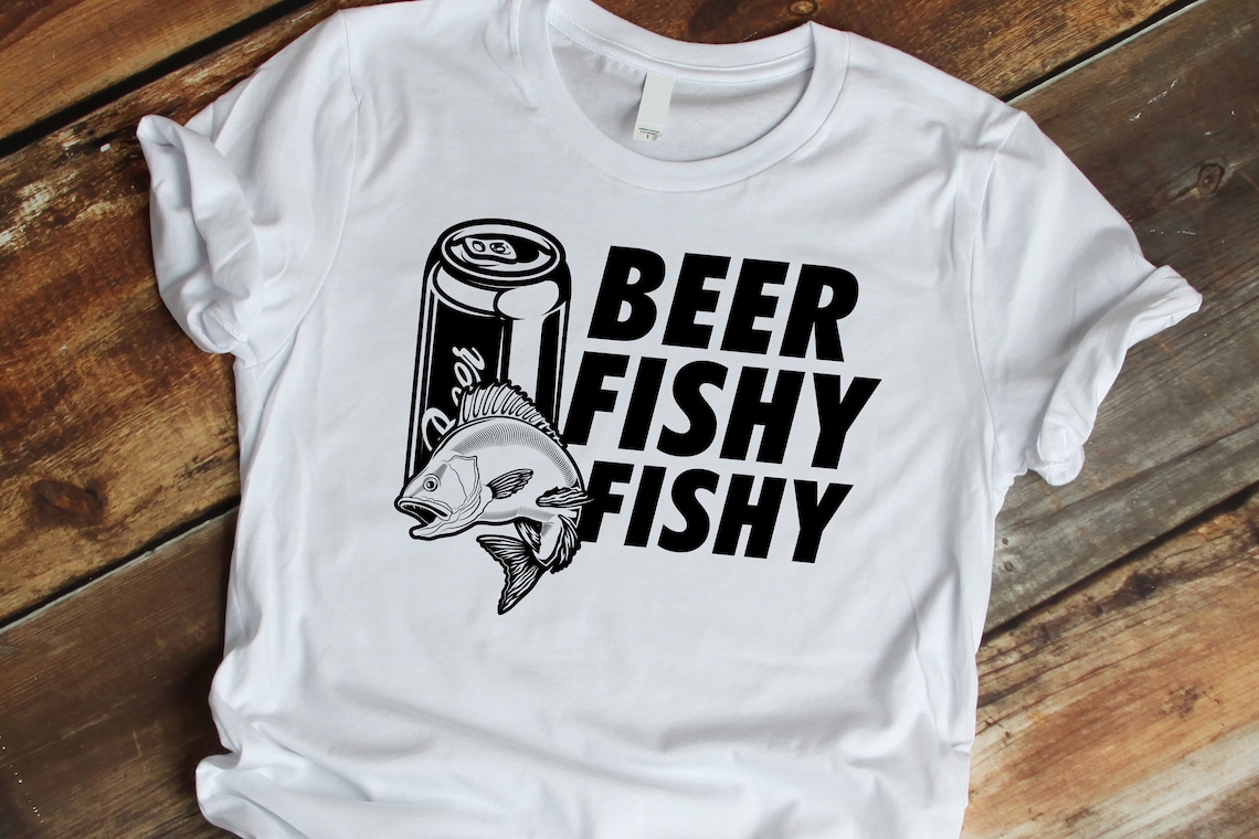 Beer and Fishing SVG Beer Svg Fishing Svg Beer Lover Svg | Etsy