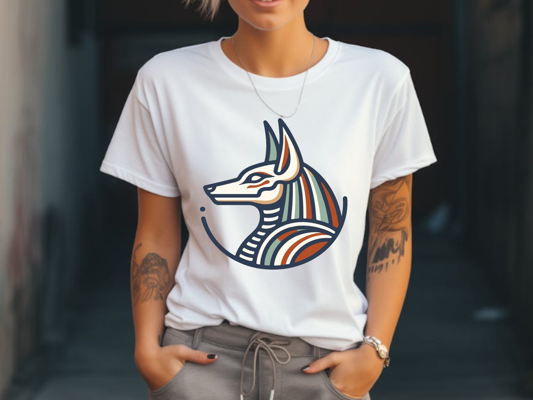 Anubis Shirt. Anubis Gift. Anubis T-shirt. Egyptian Shirt. Egyptian ...