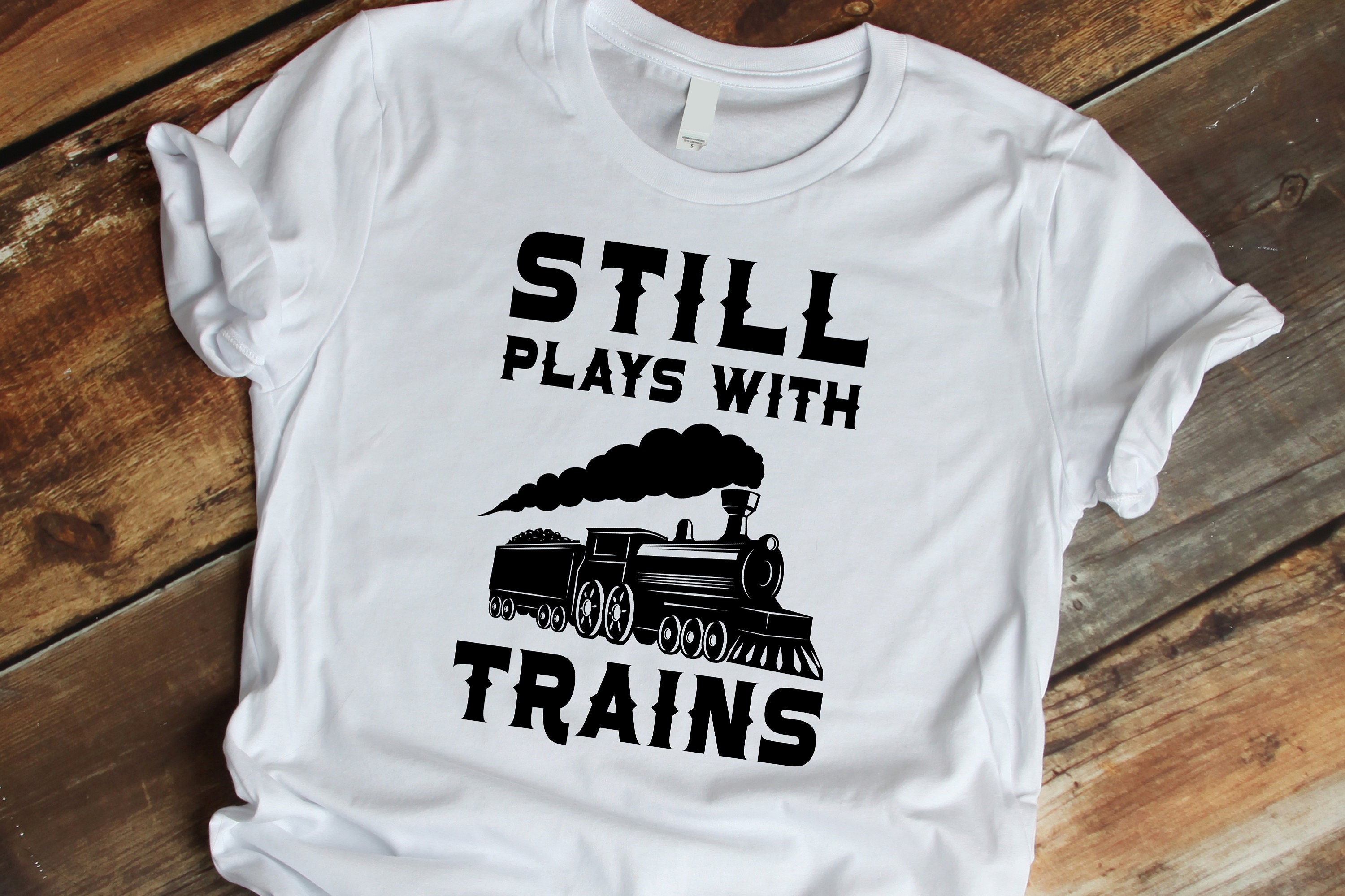 Steam Train Svg Locomotive Svg Railroad Svg Train Tracks | Etsy