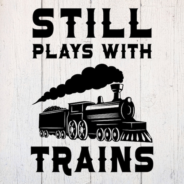 Steam Train Svg. Locomotive Svg. Railroad Svg. Train Tracks Svg. - Etsy