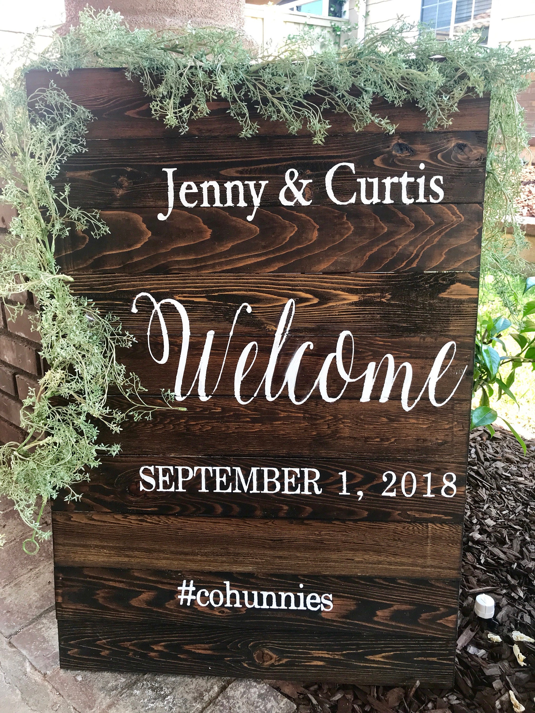 Custom Welcome Sign - Etsy