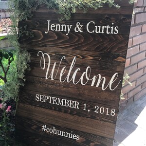 Custom Welcome Sign - Etsy