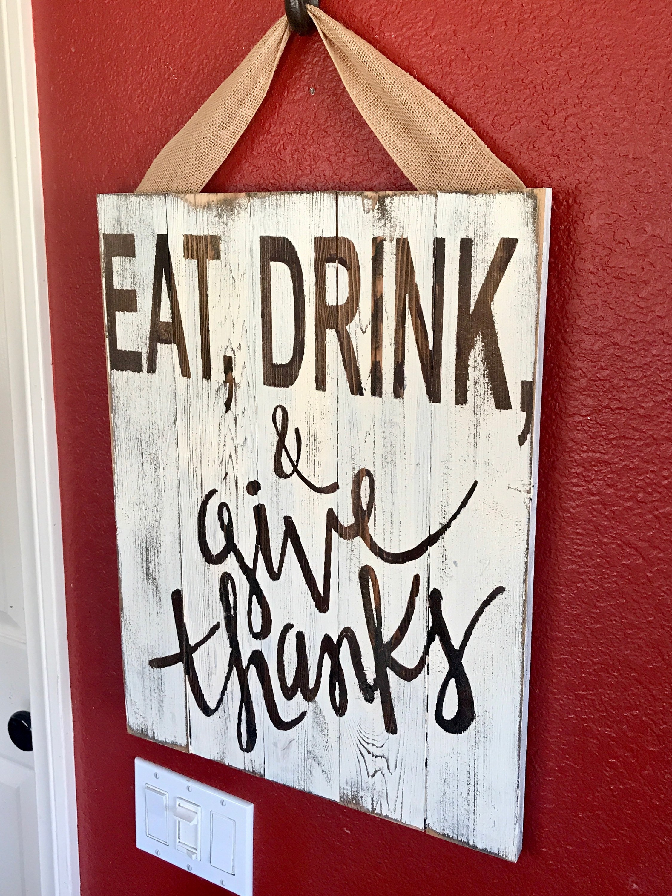 Eatdrink Sign - Etsy
