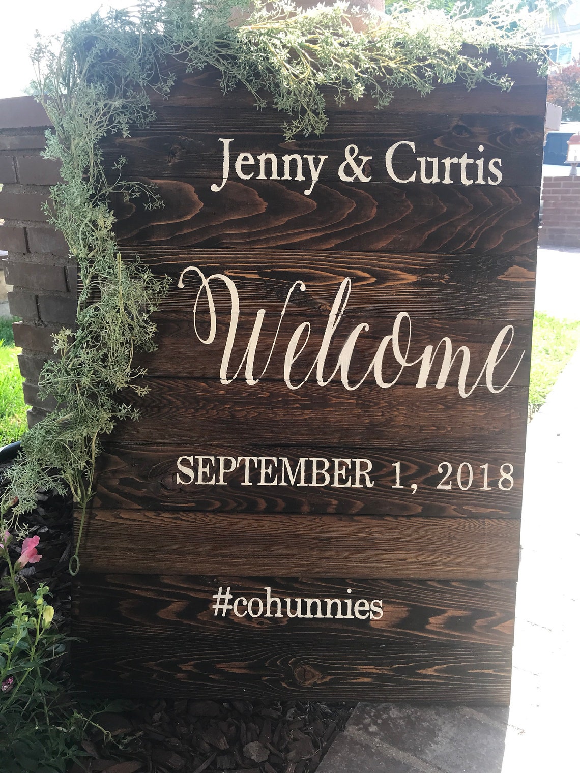 Custom Welcome Sign - Etsy