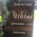 Custom Welcome Sign - Etsy