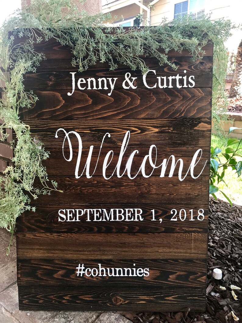 Custom Welcome Sign - Etsy