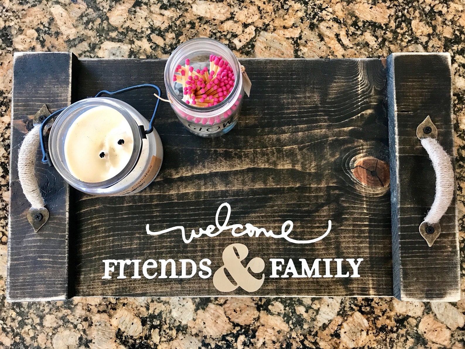 Welcome Serving Tray | Etsy